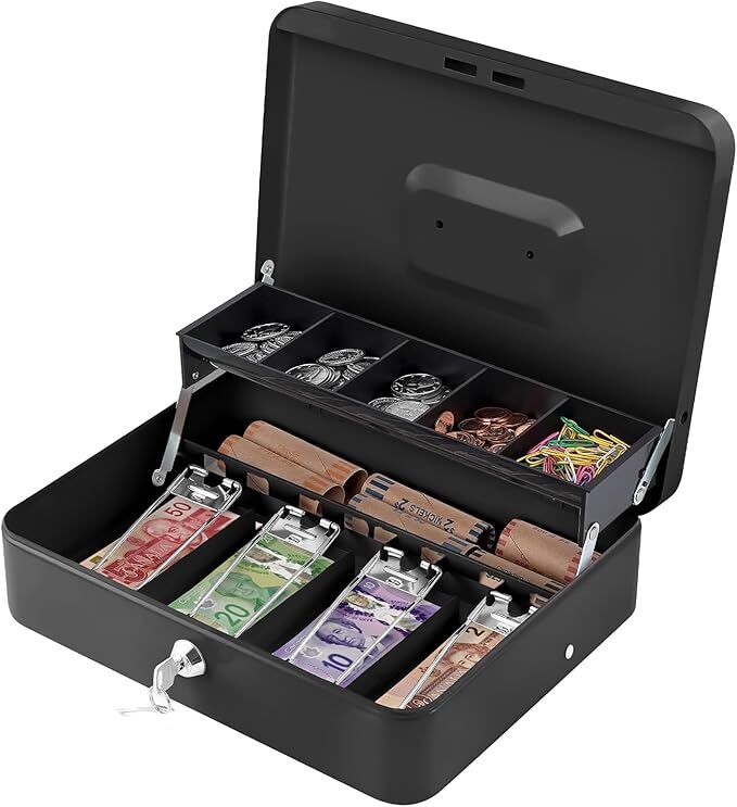 Lockable Cash Box | Effortless Event Rentals by Erin