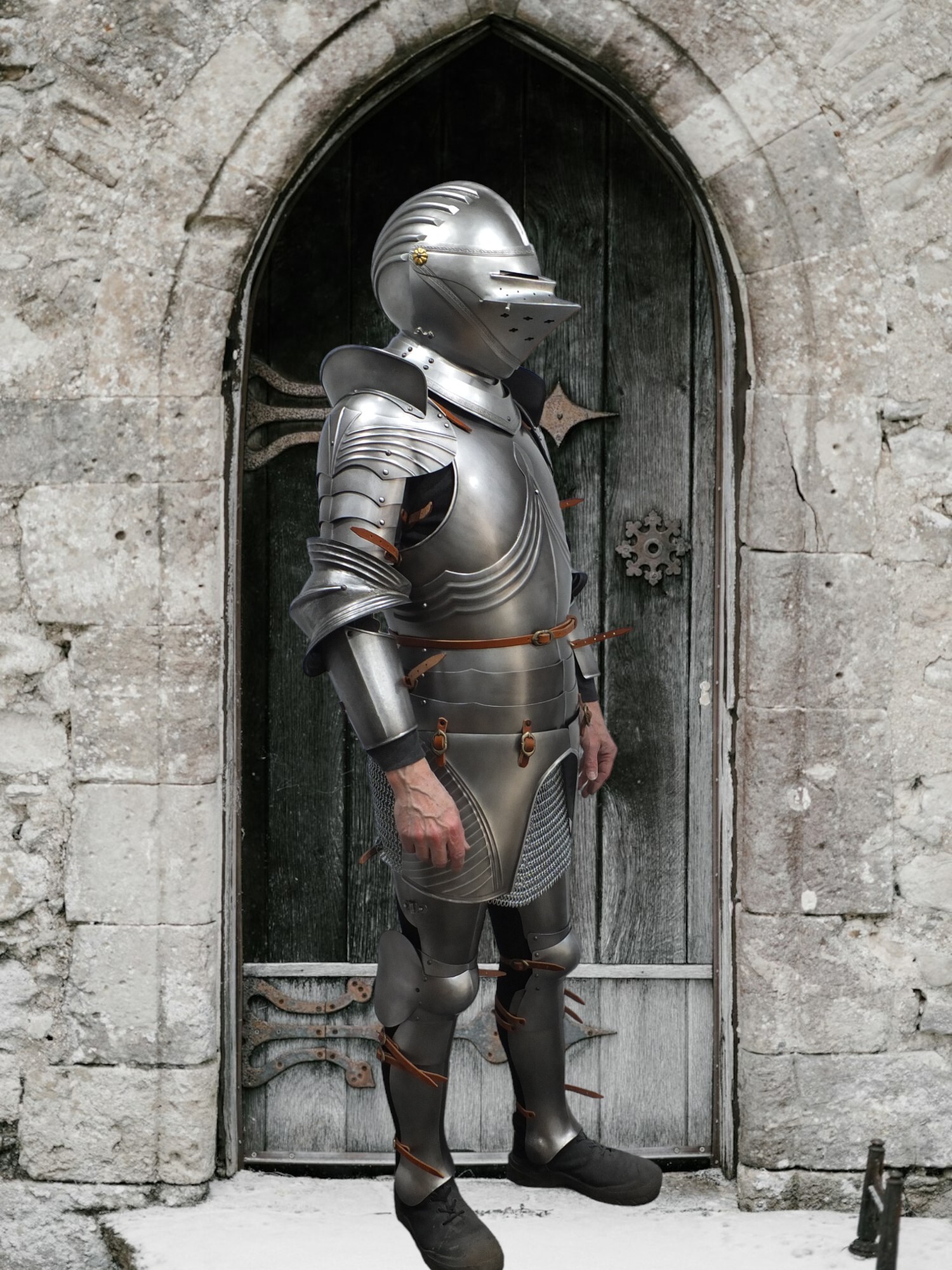 Gothic Medieval Armour rental set | Wyrmwick Ltd