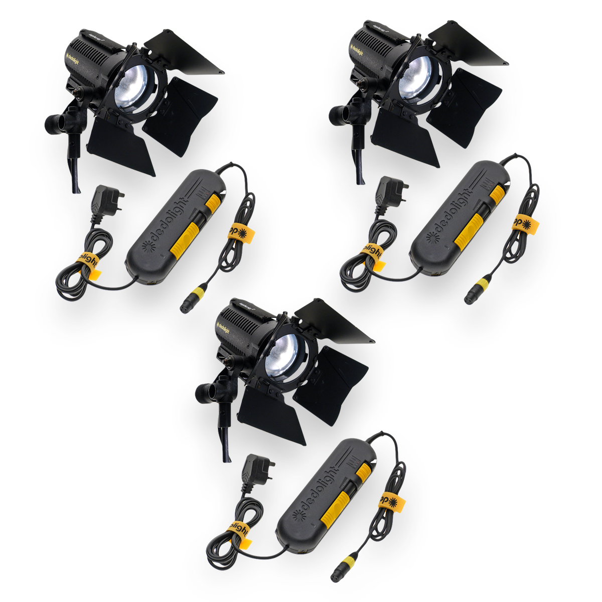 Dedolight DLH4 150W Kit (3 Heads) | Hire video camera equipment & crews ...