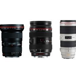 Rent our Canon L-Series EF 3 Lens set for your next shoot. | Hire video ...