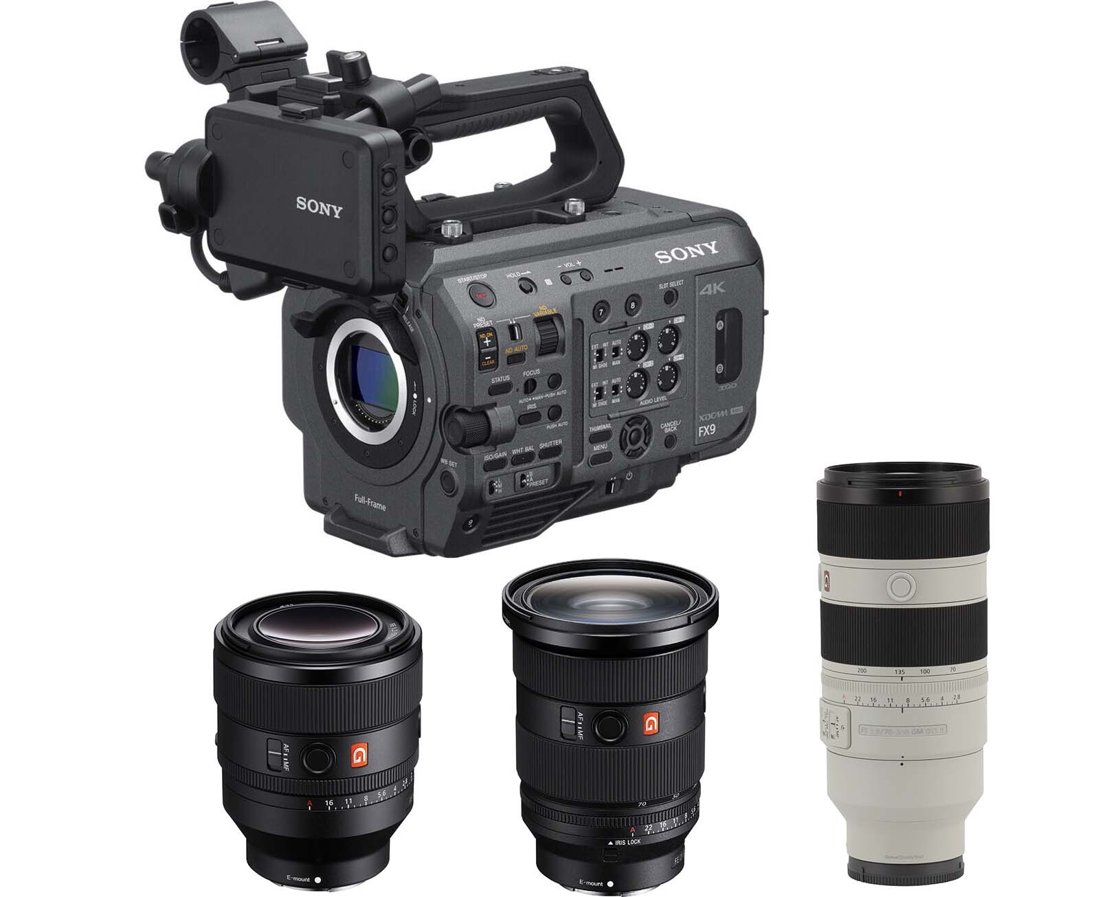 Rent Sony FX9 + G-Master Lens + Tripod Bundle | Hire video camera ...