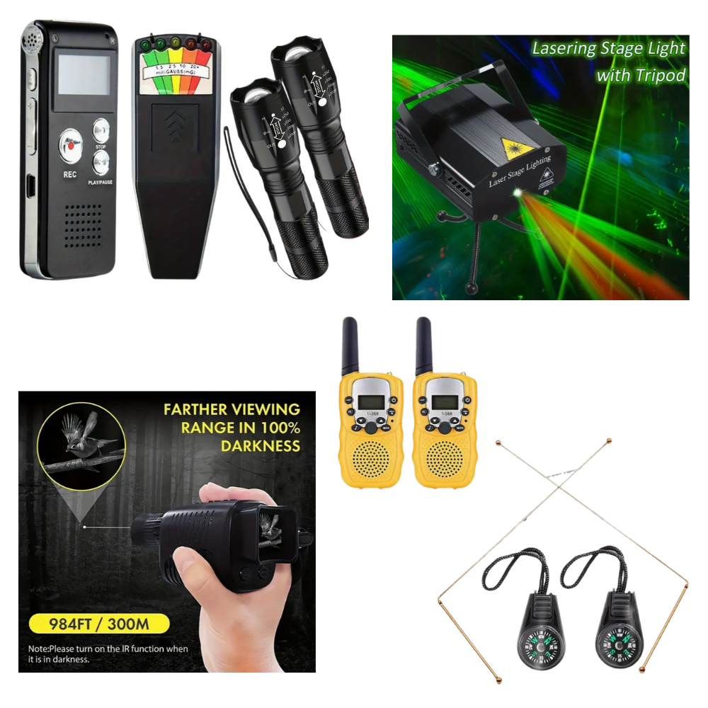 Rent a Paranormal Starter Kit: Tools for Ghost Hunting Fun | Sugar ...
