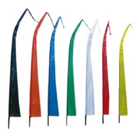 Balinese Flags White | A Plus Events and Hire