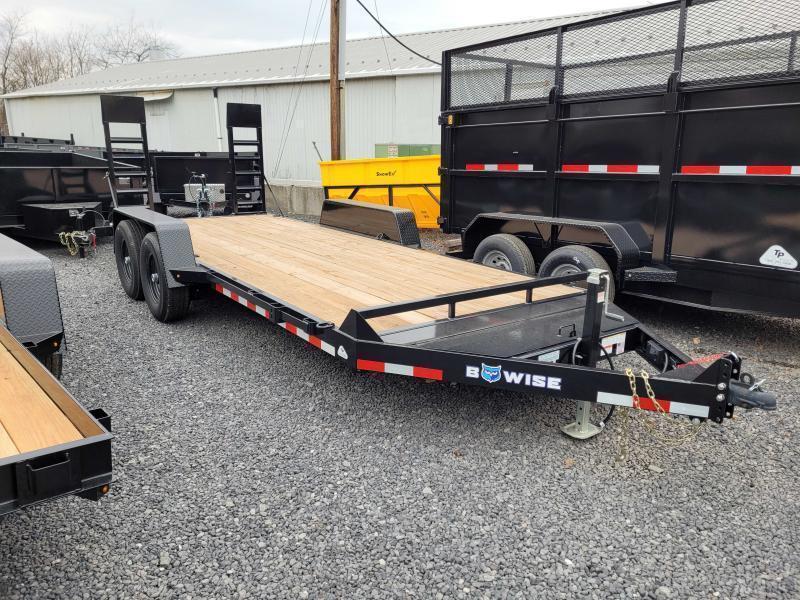 18′ Car/Equipment Trailer Rental (12K GVWR) | Blue Steel Trailer ...