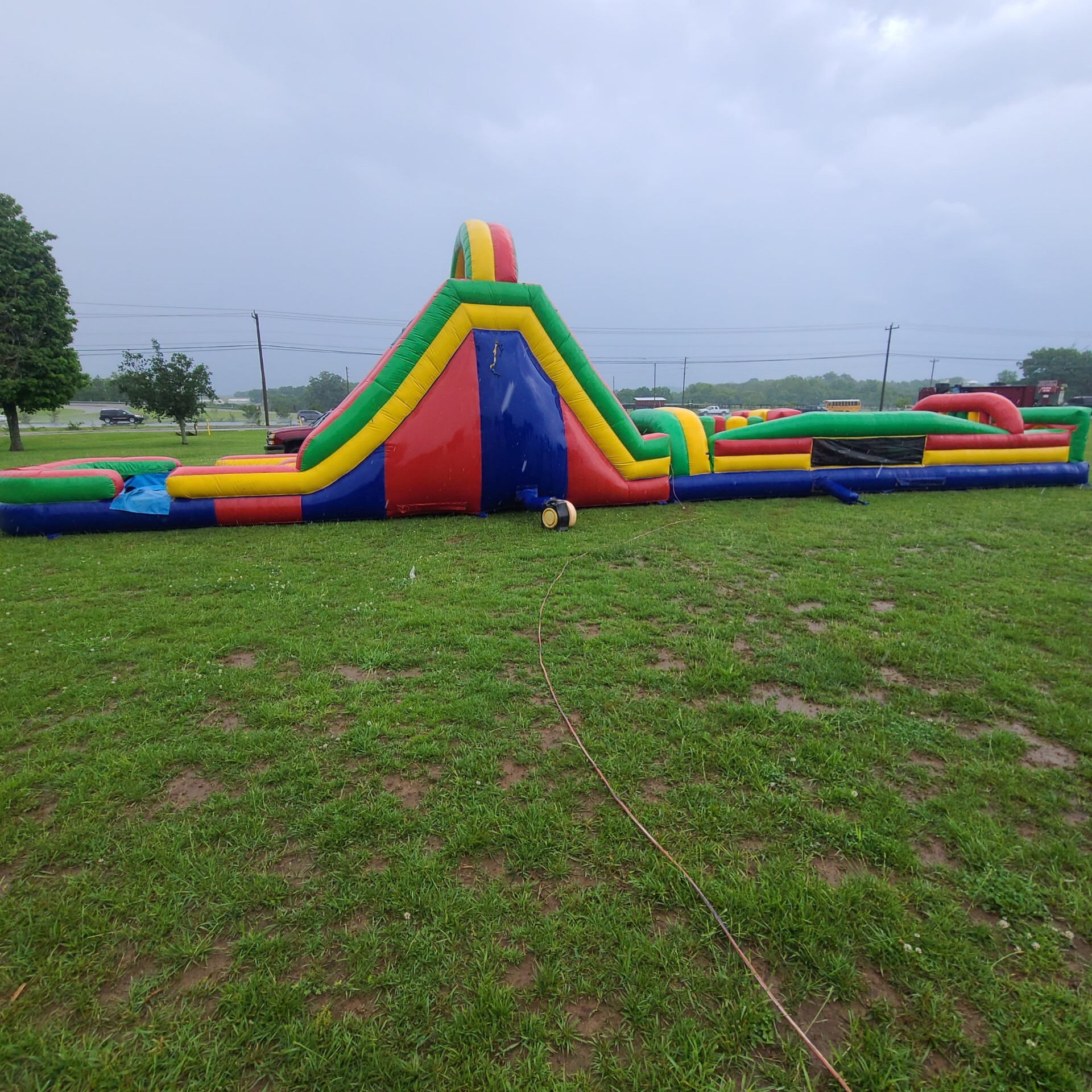 66 Ft Long Inflatable Obstacle Course Middle Tennessee | Affordable ...