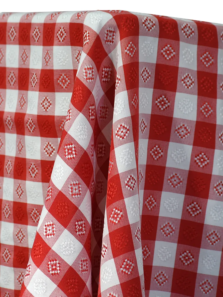 Red Gingham Tablecloth | Reno-Tahoe Party Rentals - Tents, Tables ...