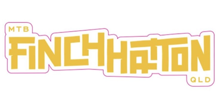 FHMTB Inline Logo Sticker | Finch Hatton MTB Rentals