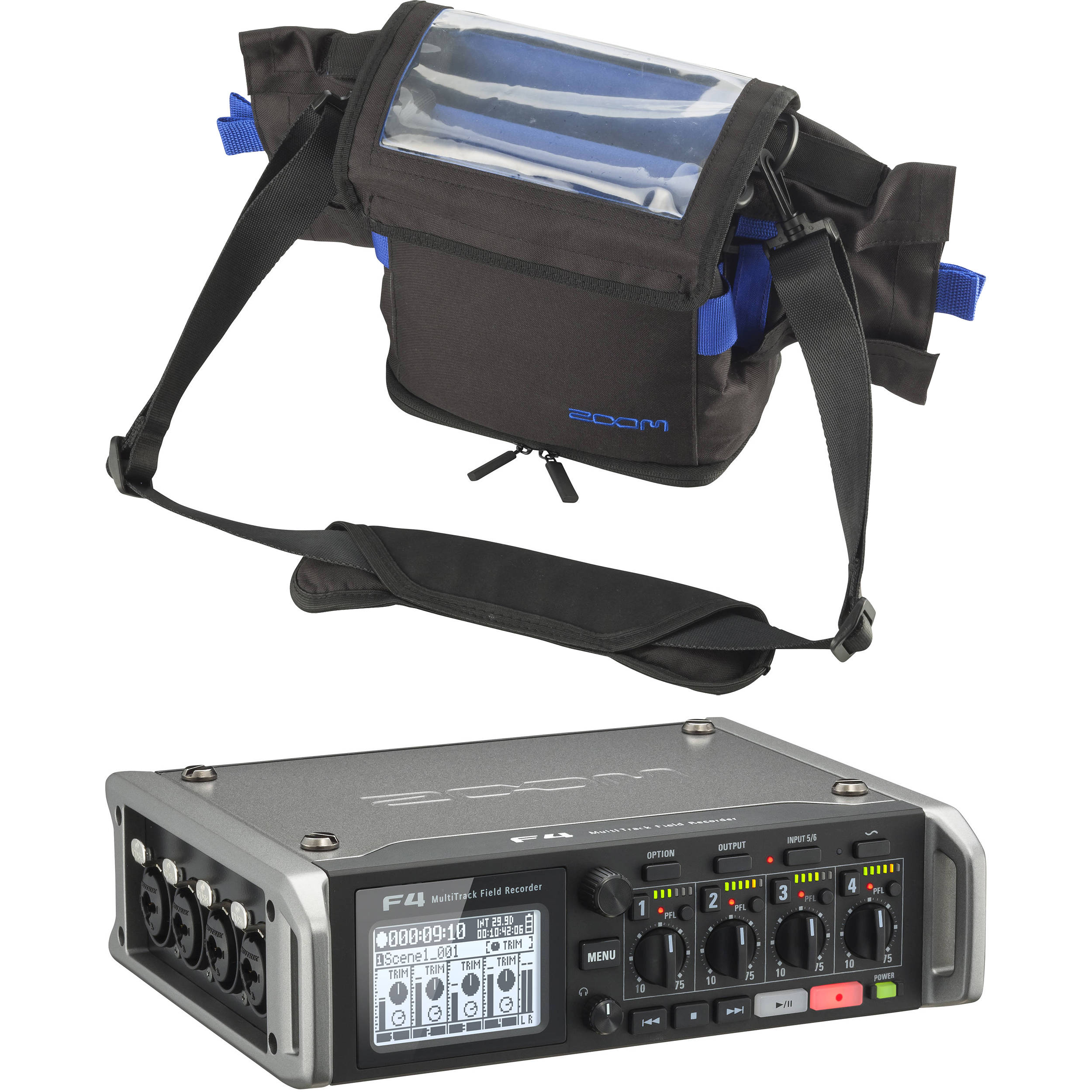 ZOOM F4 MULTI TRACK FIELD RECORDER 9 | Olympic College