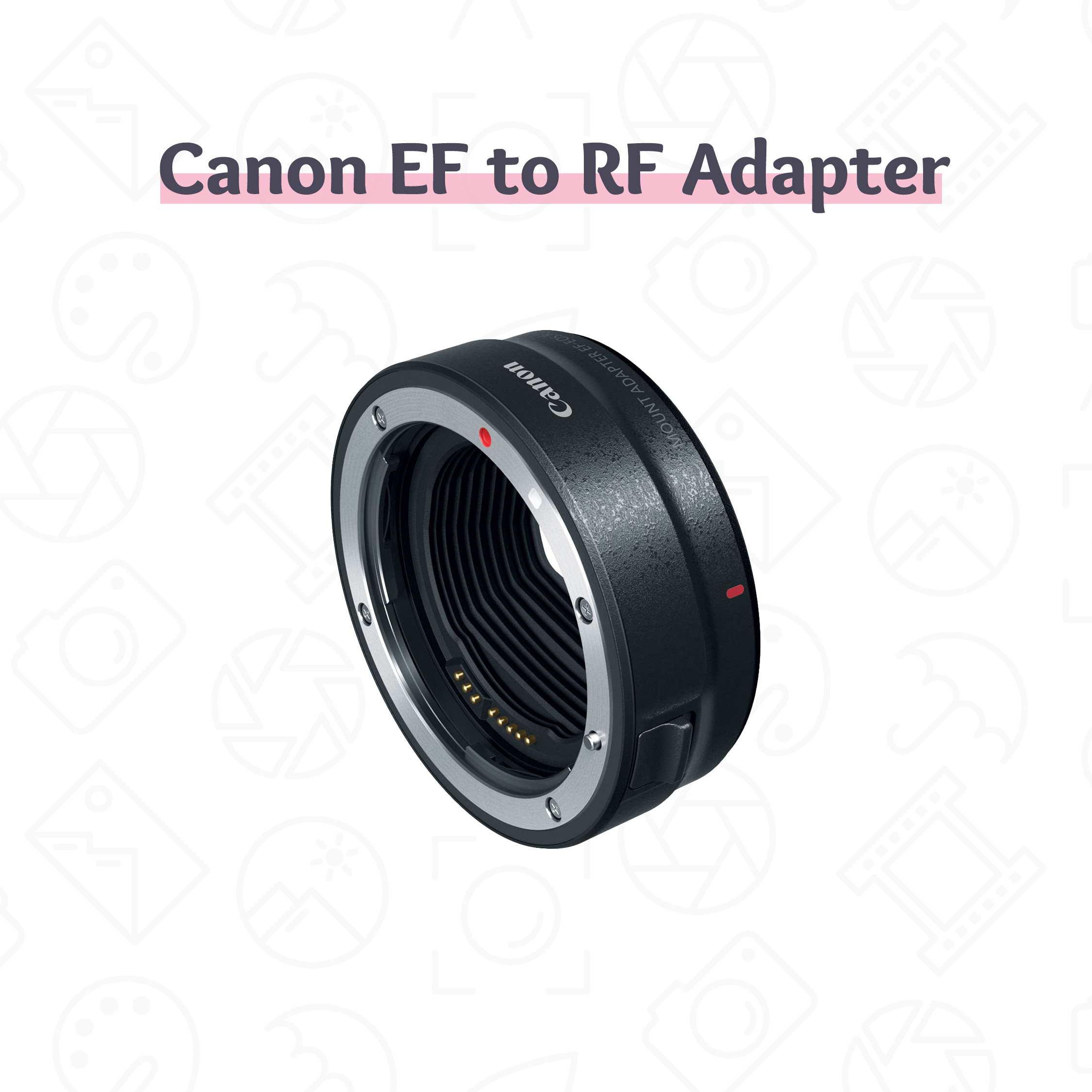 Canon RF to EF Adapter | Cam 4 Rent