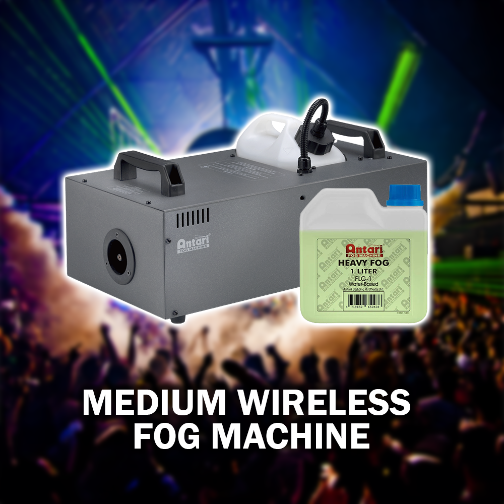 Medium Wireless Fog Machine | LightUpMyLife