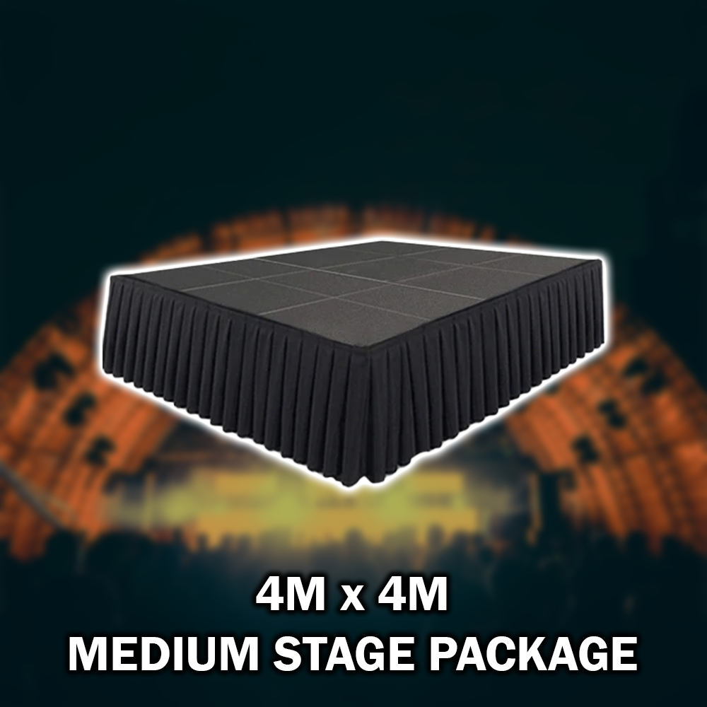 4m x 4m Medium Size Stage Package | LightUpMyLife