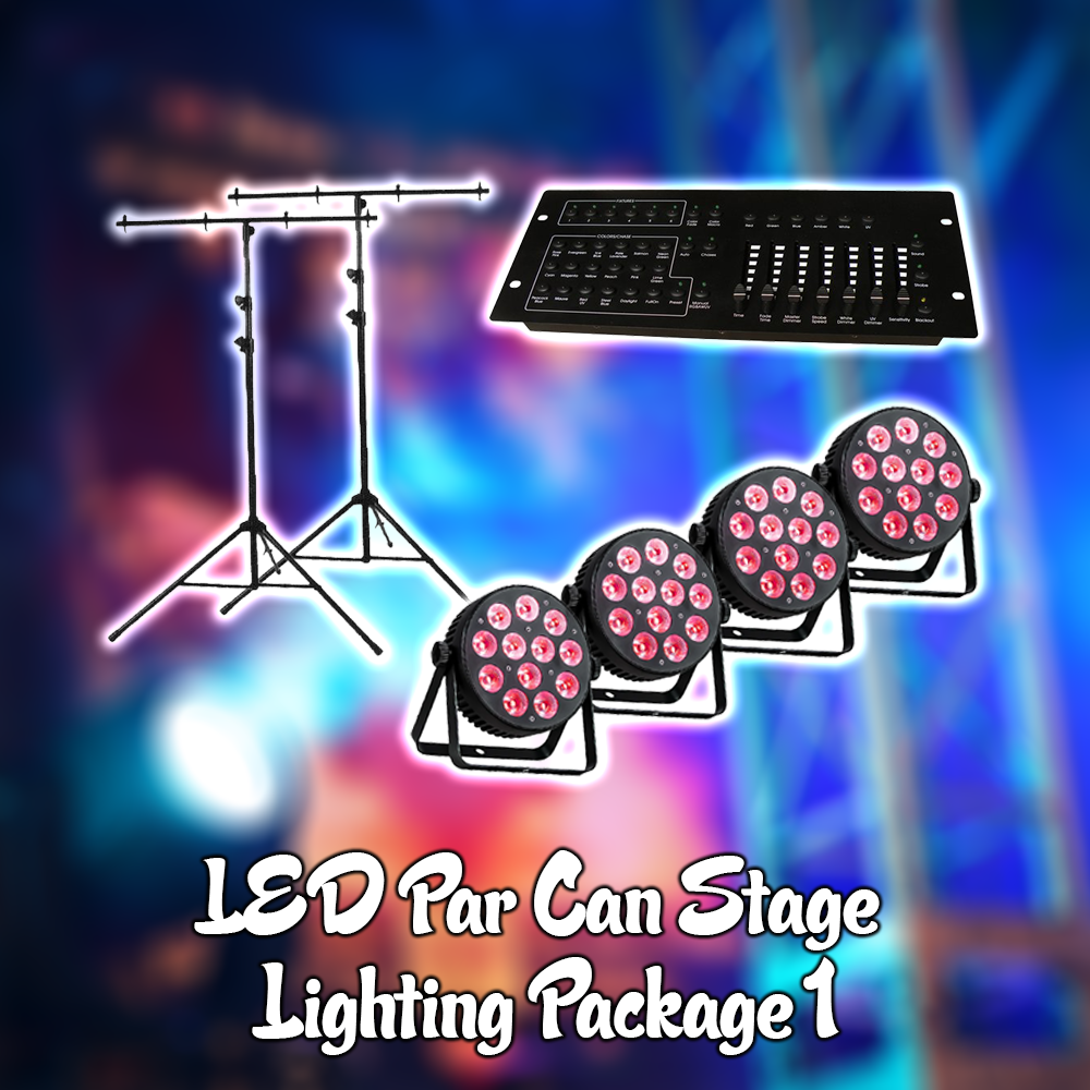 LED Par Can Stage Lighting Package 1 | LightUpMyLife