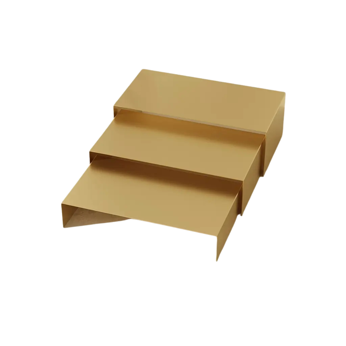 Gold Buffet Display Stand | Set Party Rentals Kosher Table Decor ...