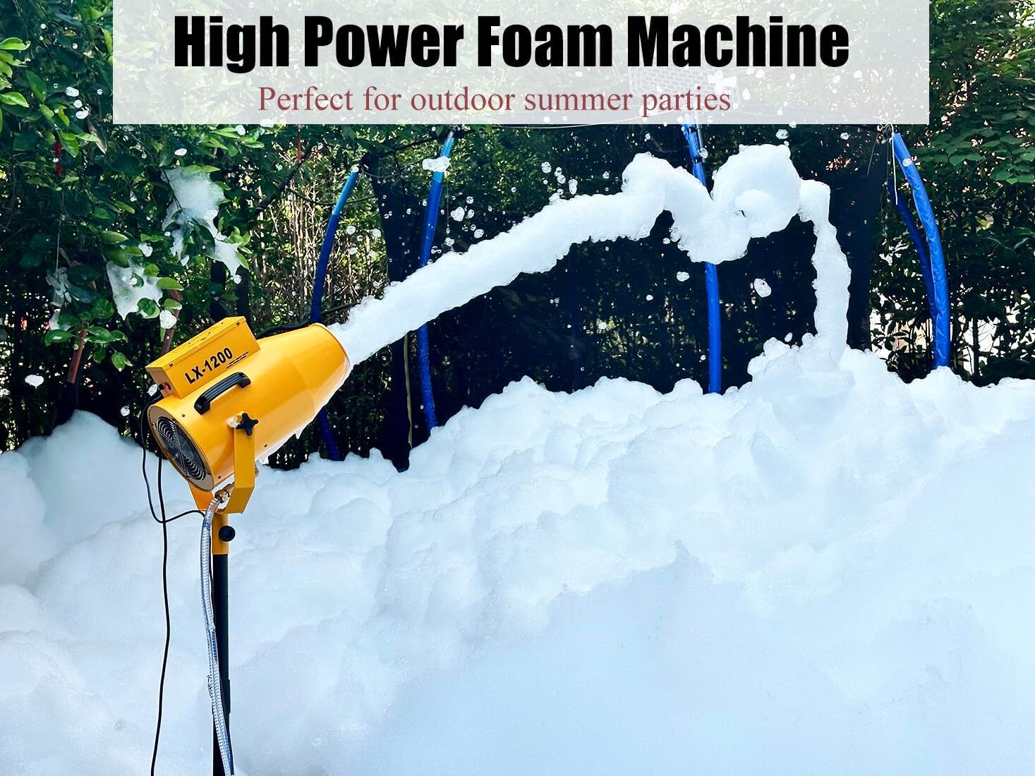 Large Foam Machine | Rayne's Party Service LLC