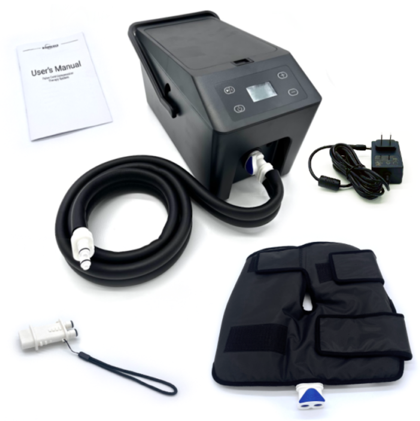 Cryo Pulse Therapy Machine and Back/Hip Wrap | MyRecoverEase