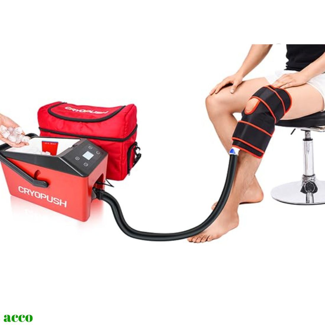 Cryo Pulse Therapy machine and knee package | MyRecoverEase