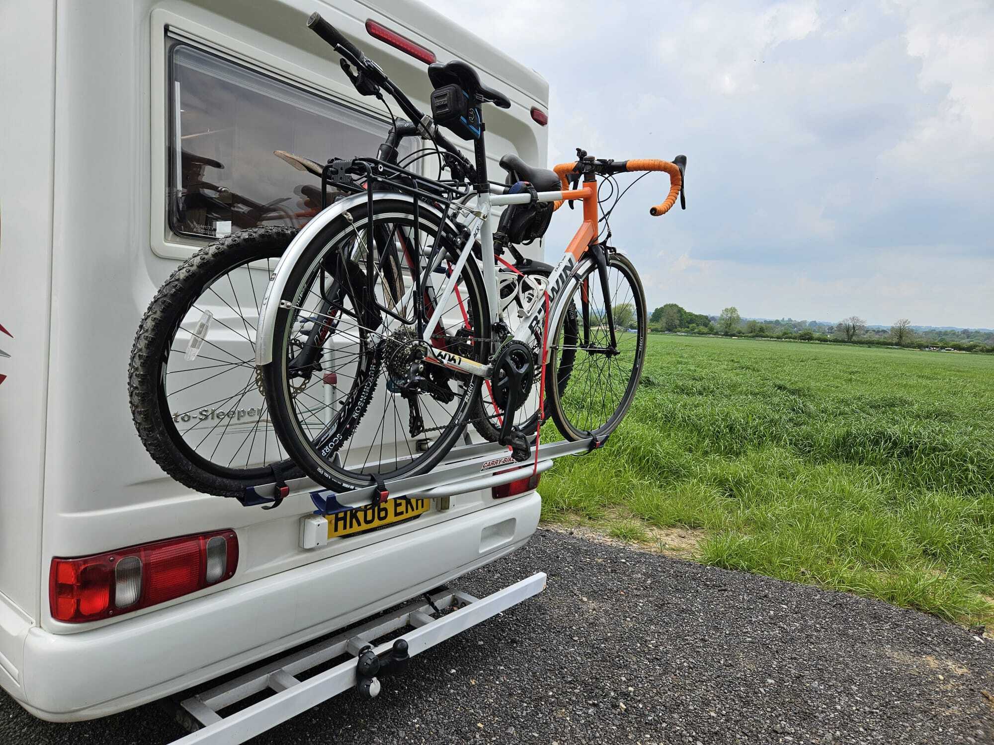 Bicycle Rack | Motorhome & canal boat hire based in the heart of Wiltshire