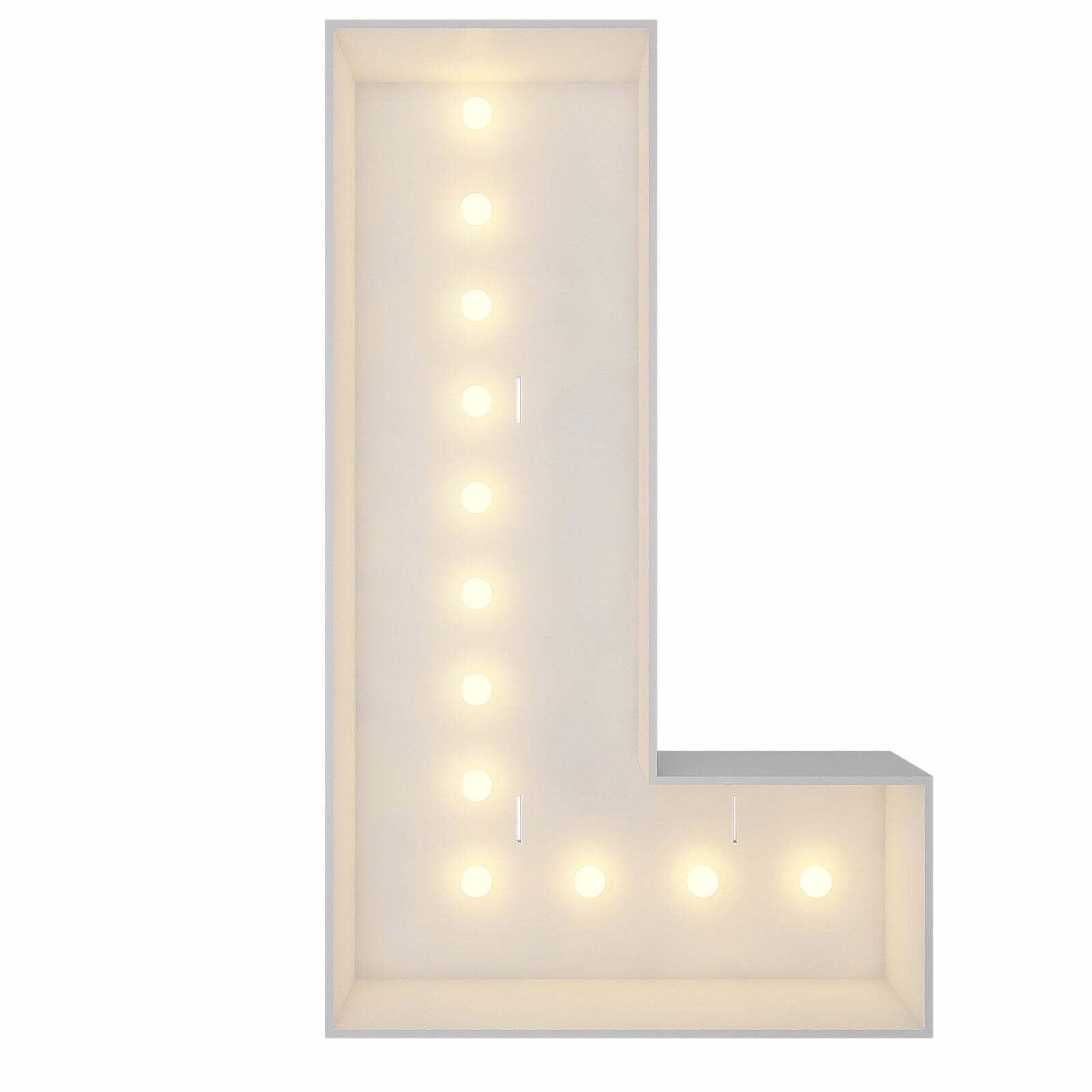 Marquee Letter 'L' 4 Foot Tall | Los Gatos Event Rentals