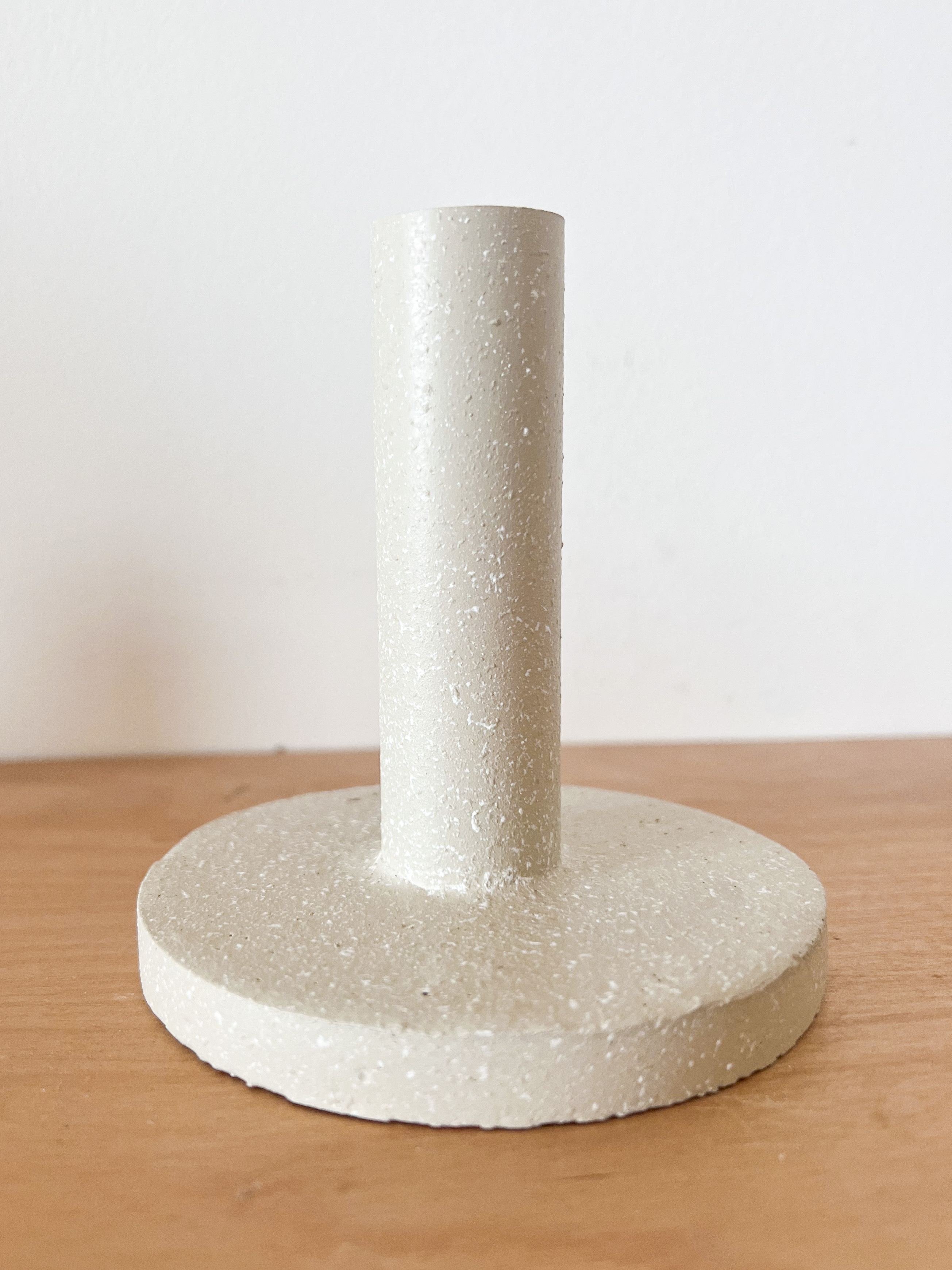Stone Taper Candle Holder | Katsel Rentals