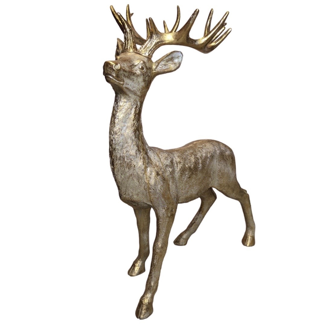 519 - Animals - Deer - 39' x 24' x 51' - Gold | Toronto's Premier Prop ...