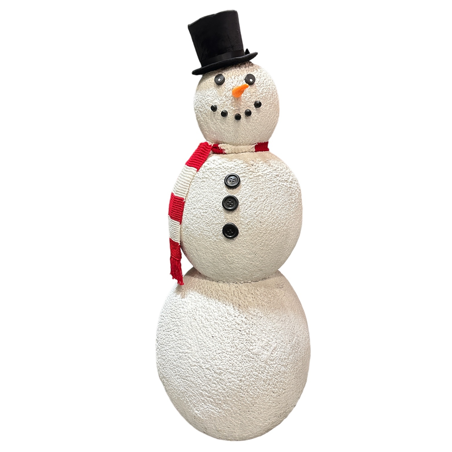 Oversized - Snowman - 66' - White/Black/Red - Hard Foam | Toronto's ...
