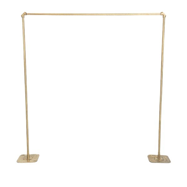 GOLD SQUARE ARCH | Beautiful Morning Event Rentals