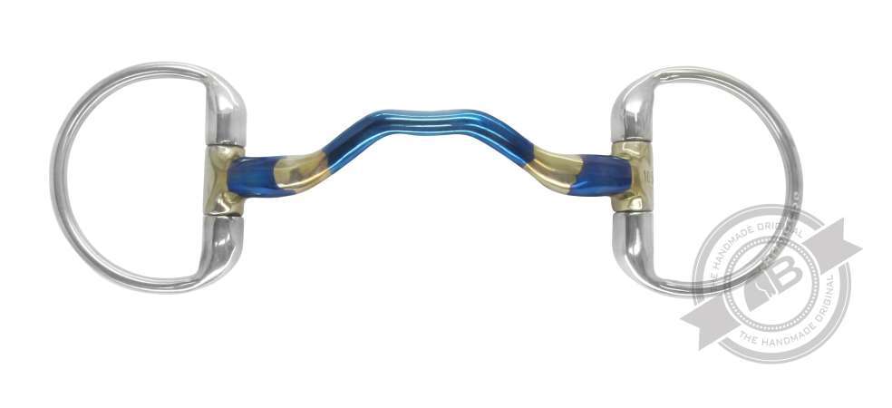 Bomber's International Eggbutt Happy Tongue Bit | Shady 5 Tack