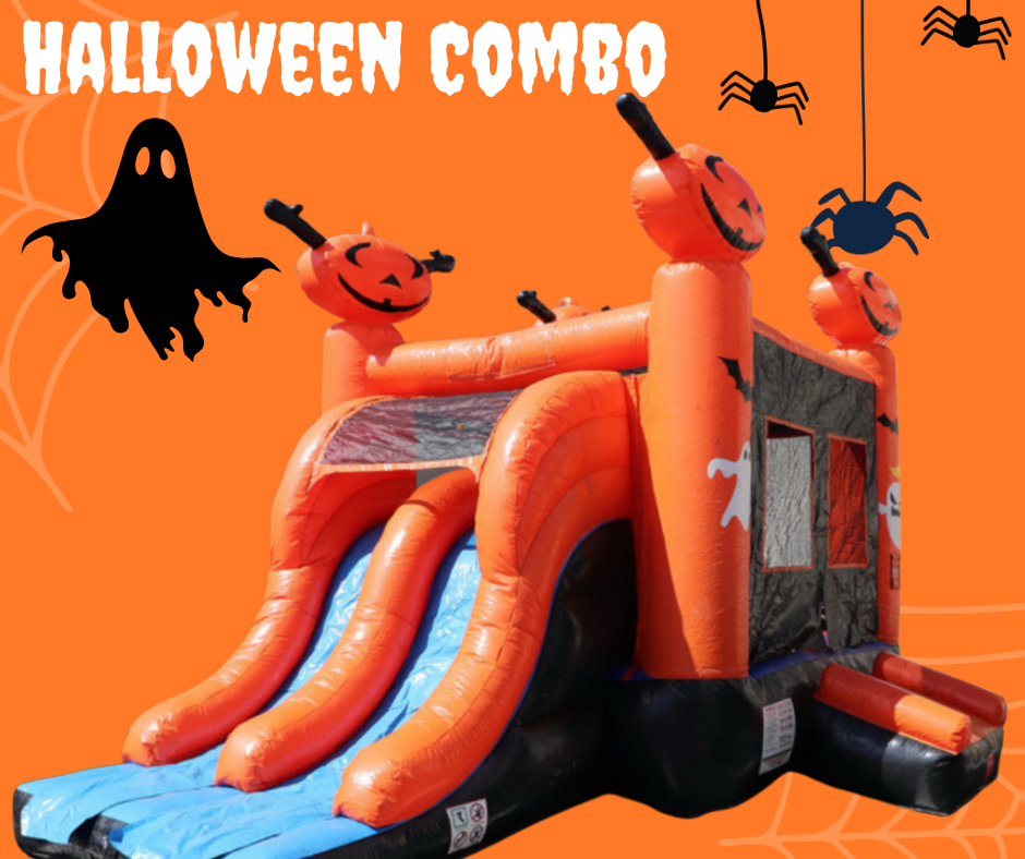 Halloween Bounce House with slide | Bounce House & Party Rentals ...