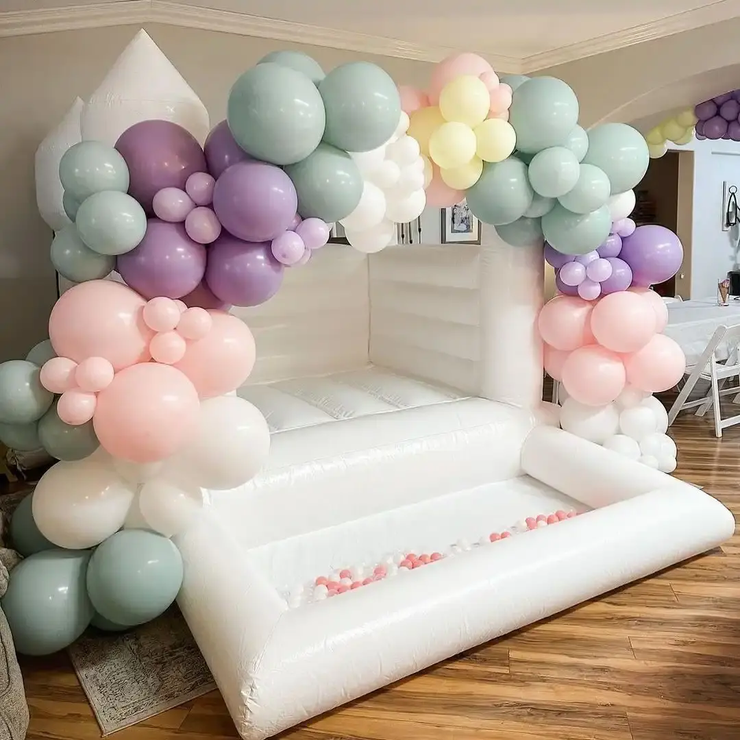 white bounce house rental metro detroit michigan | Bounce House & Party ...