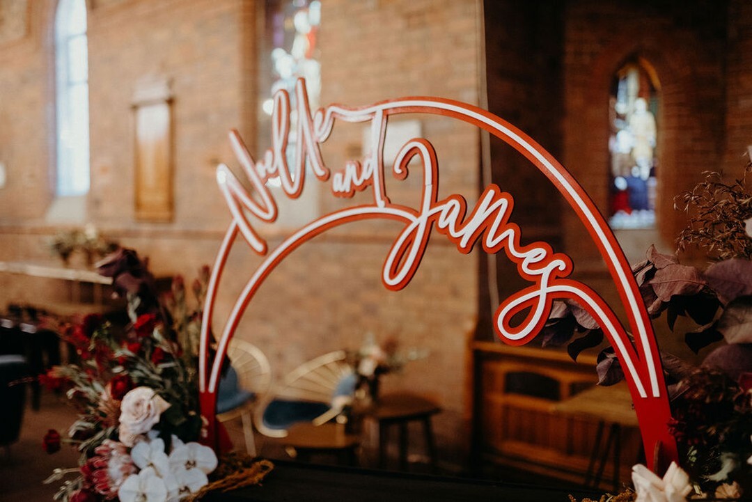 Faux Neon with base | The Event Artists