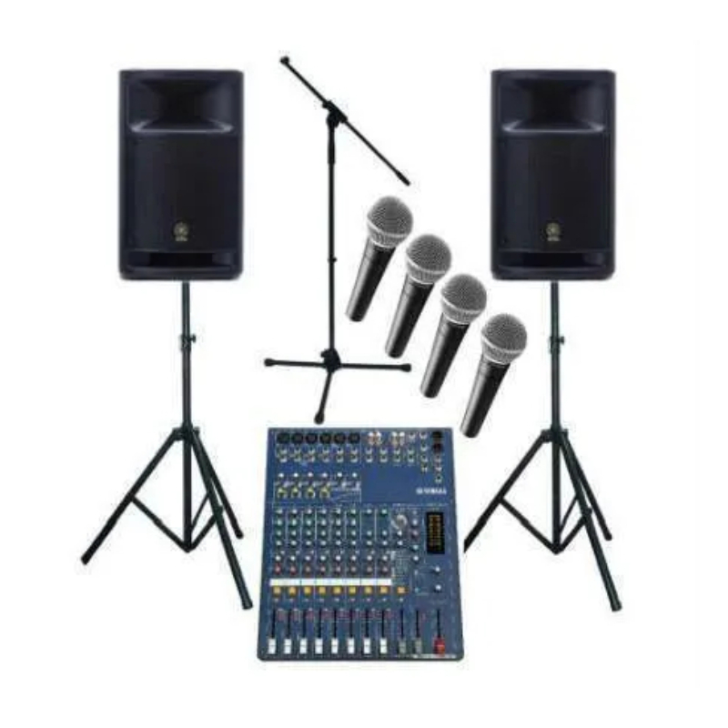 800w Vocal PA System | DJ and PA Equipment Rental