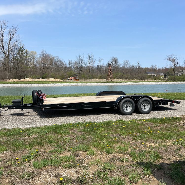 20' 7K Car Hauler + Winch | Triple F Rentals, LLC