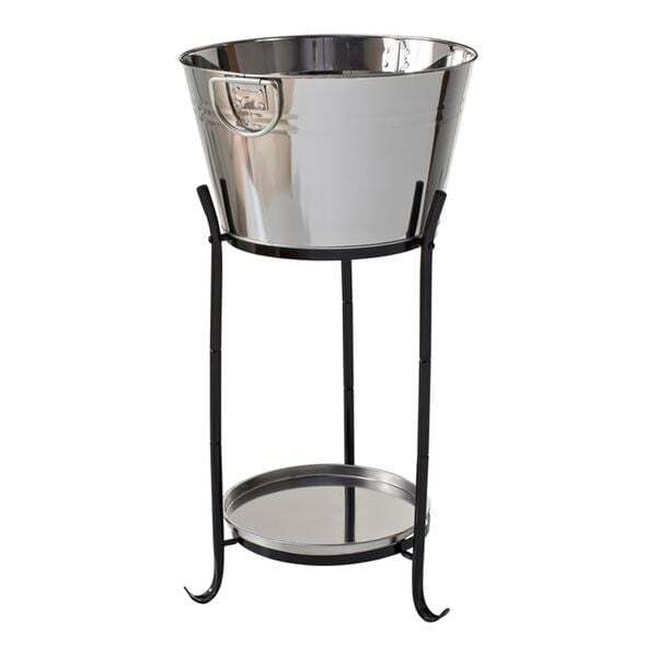 Stainless Steel Drinks Bucket with Stand Hire | Event Hire Brisbane ...