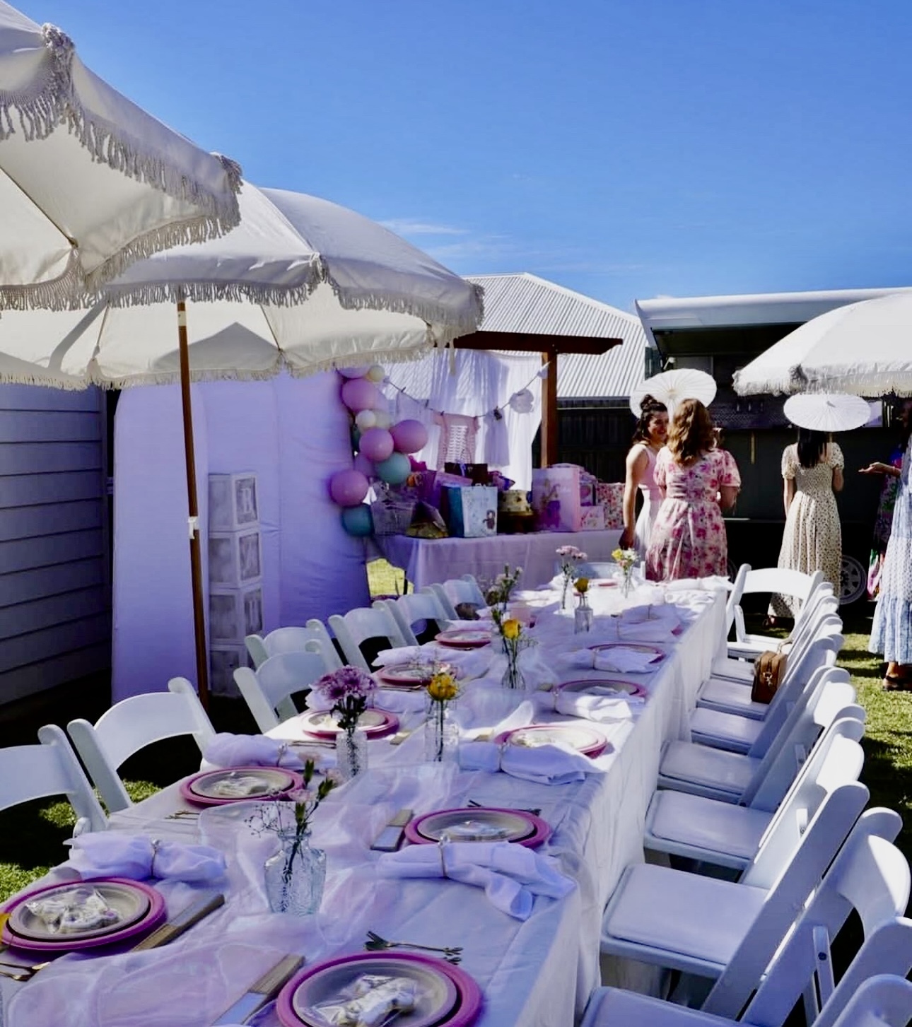 Seating & Umbrellas | My Blooming Party - Event & Party Hire
