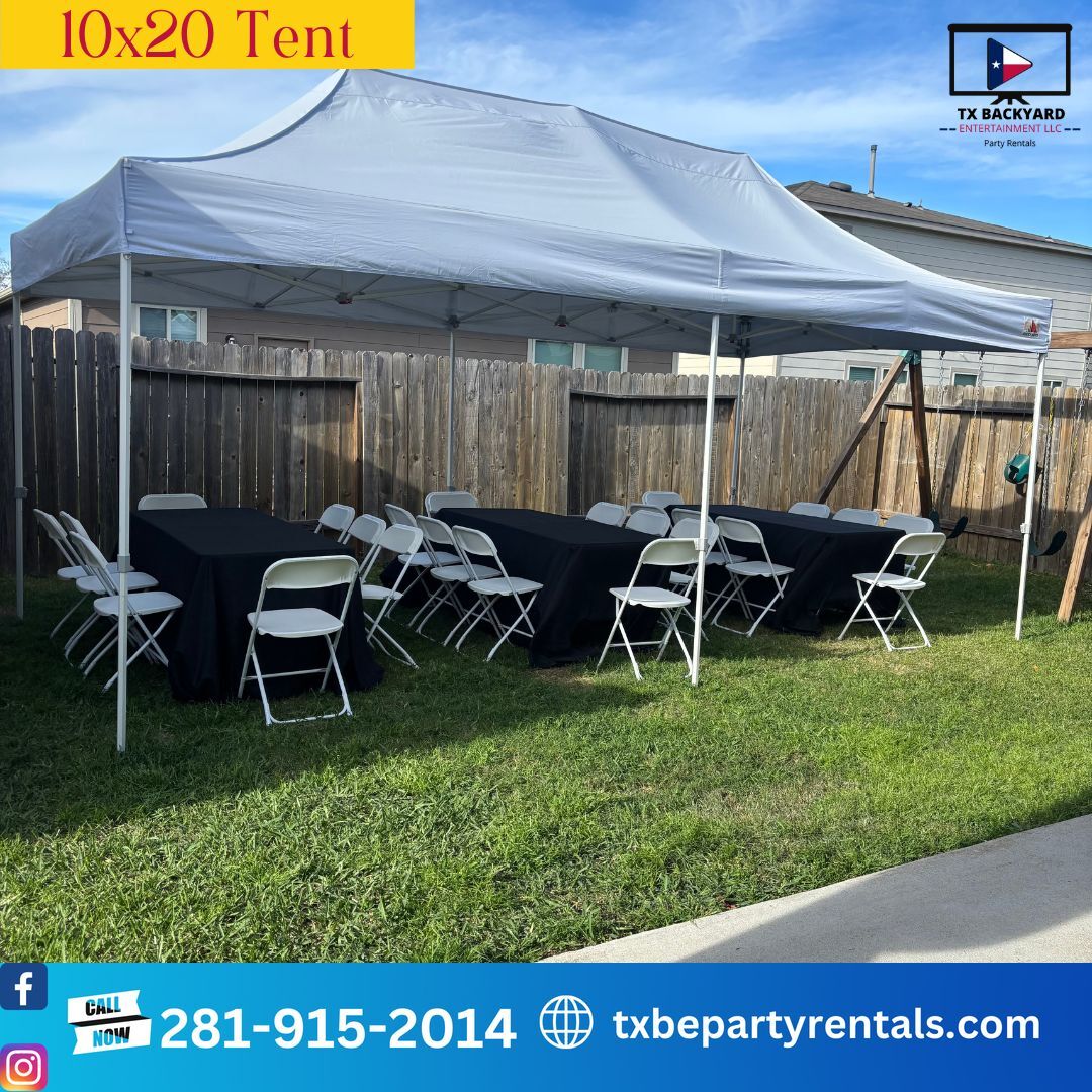 24 Guests Intimate Gathering Classic | TX Backyard Entertainment Party ...