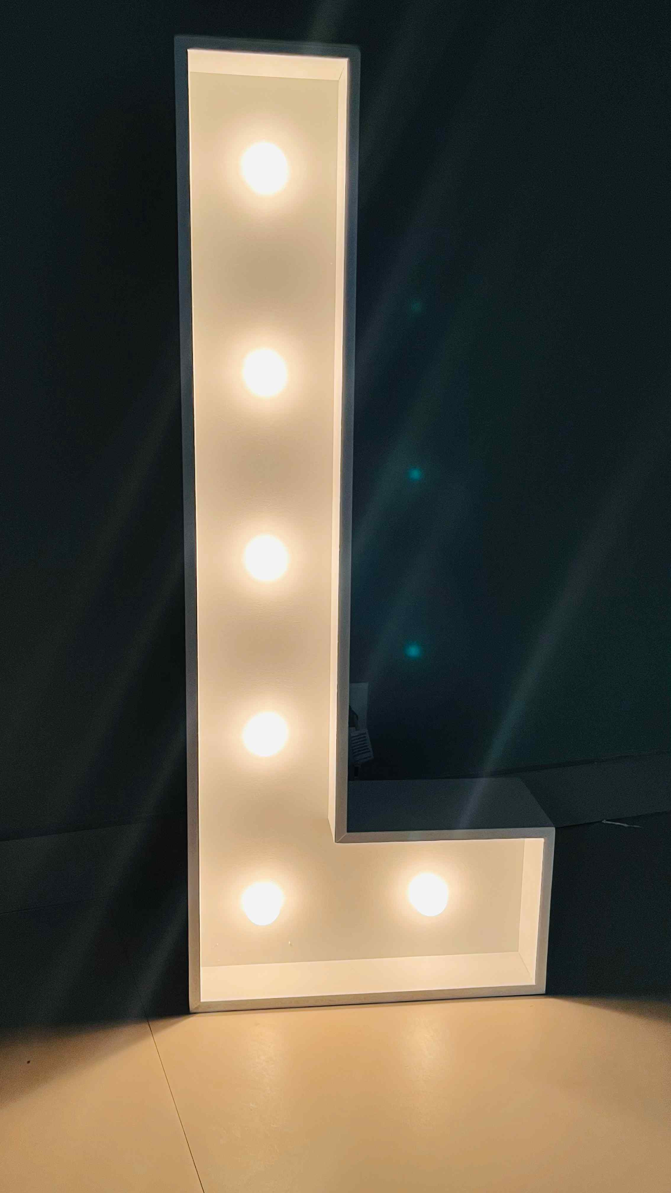 Rent Light-up Marquee Alphabet Party Decoration Letter L | Cobb Party ...