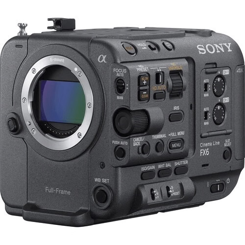 Sony FX6 Full-Frame Cinema Camera (Body Only) | Nelson Photo & Video ...