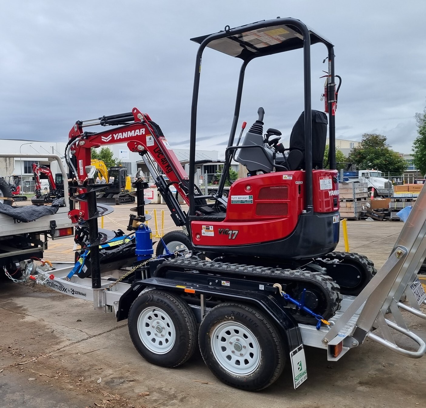 1.7T Excavator and Trailer Package | ANI Hire