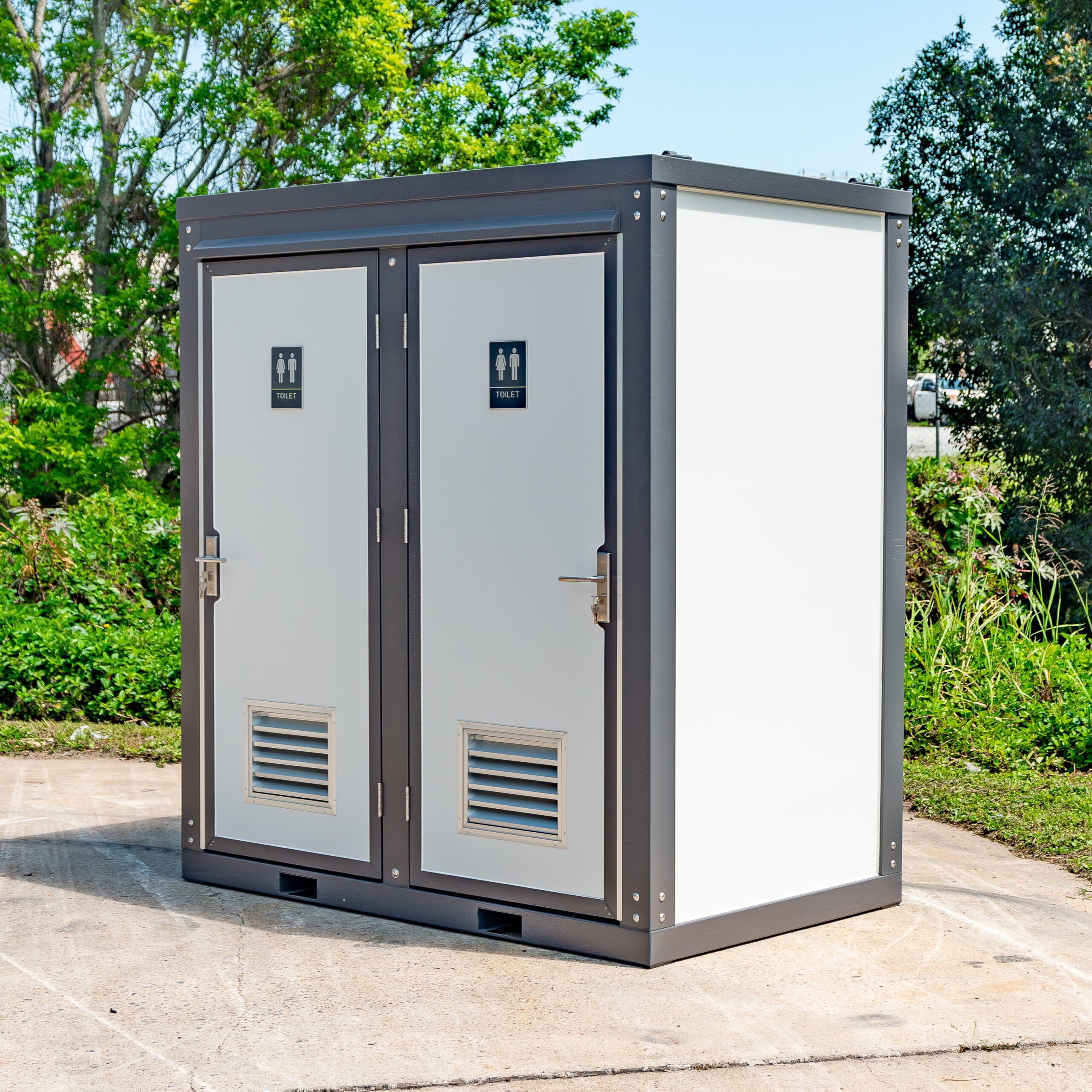 Demountable - Toilet Block Double | ANI Hire