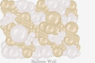 Balloon Wall Display | River Bliss Party Rentals LLC