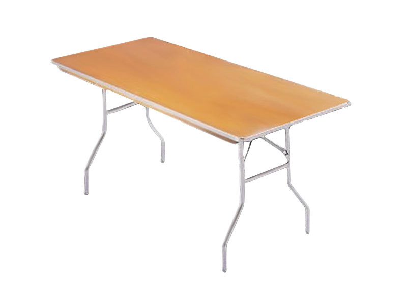 Stylish 6ft Wooden Banquet Table Rentals - Perfect for Any Occasion ...