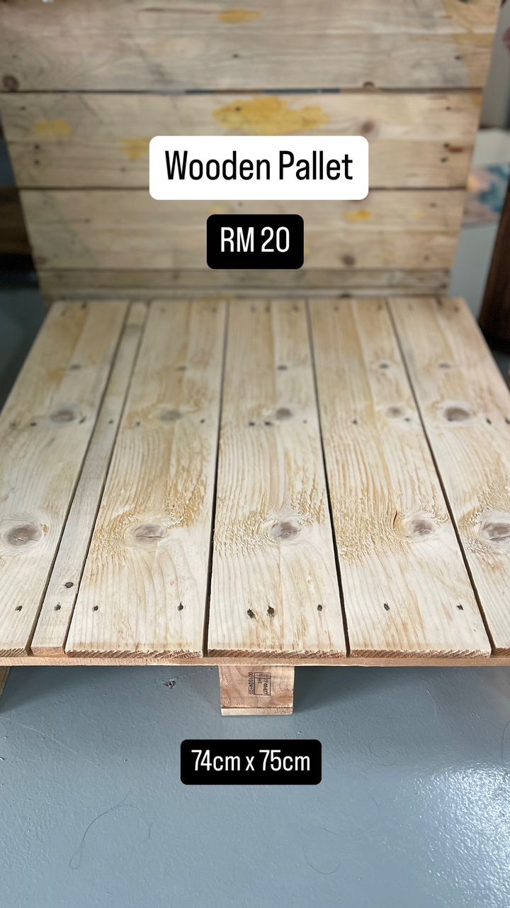 Wooden Pallet | HOUSEOFSIX PLT 202204002402 (LLP0032689-LGN)