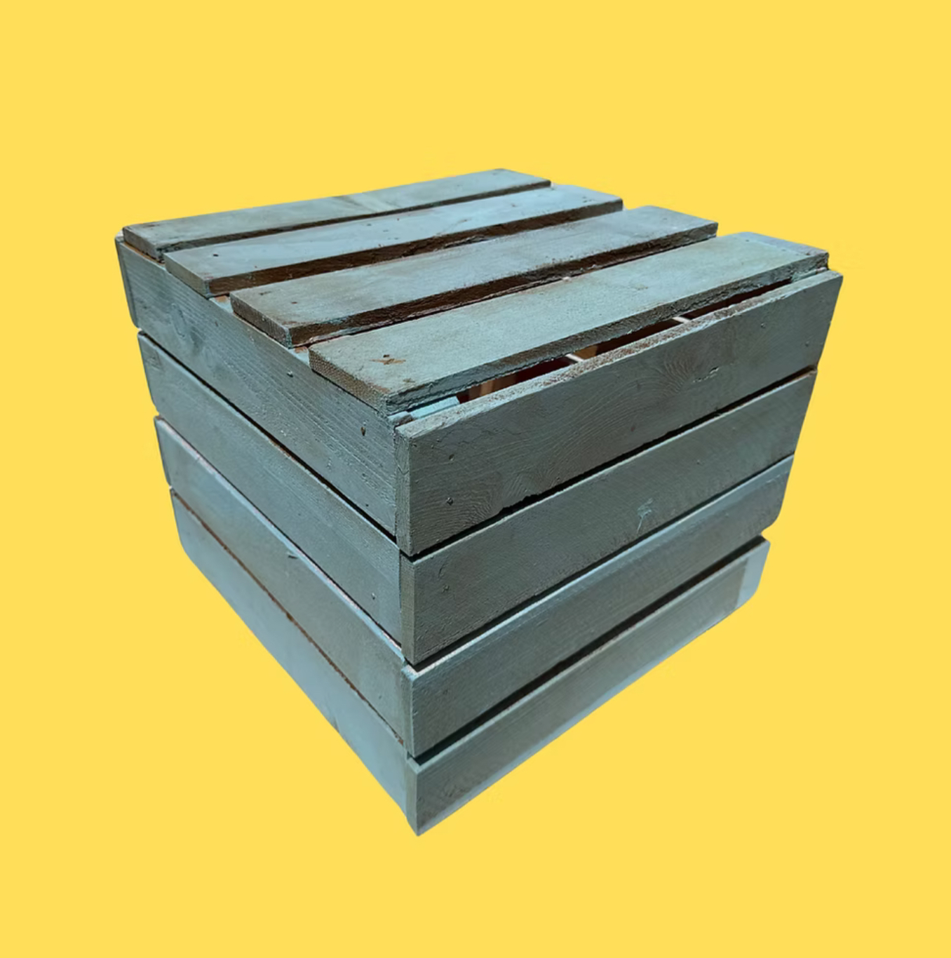 Wooden Blue Crate | Carnival Guy Party Rentals | Magical Moments ...