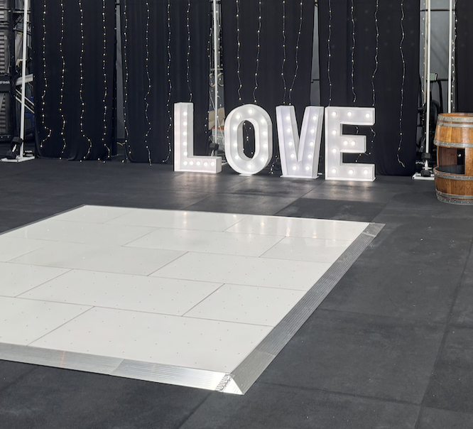 Giant Love Sign | Elegant Party Hire Perth | Backdrop, Marquee, and More!