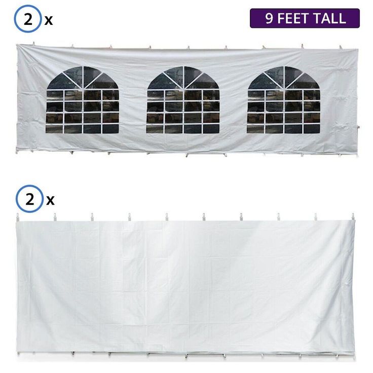 HIGH PEAK TENT WALLS (SOLID) | under the tent party rentals