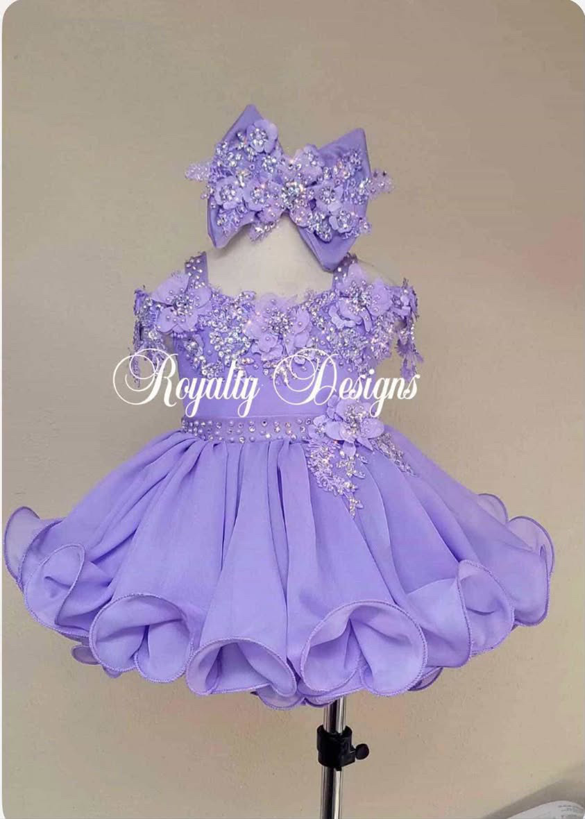 “Lovey” Glitz Dress 12/2 | Mallie´s Closet Pageant Rentals