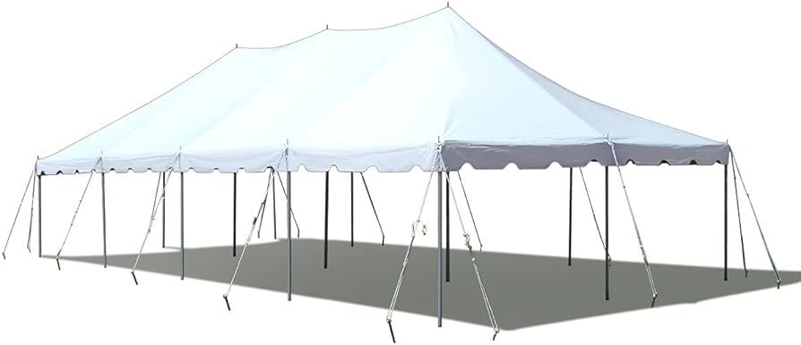 20' x 40' Pole Party Tent Rental New Braunfels, Texas | Gruene Event ...