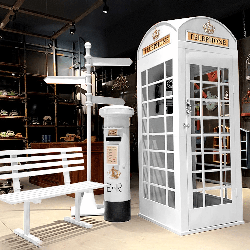 London Phone Booth Prop | Alluring Design Store | Luxury Wedding ...