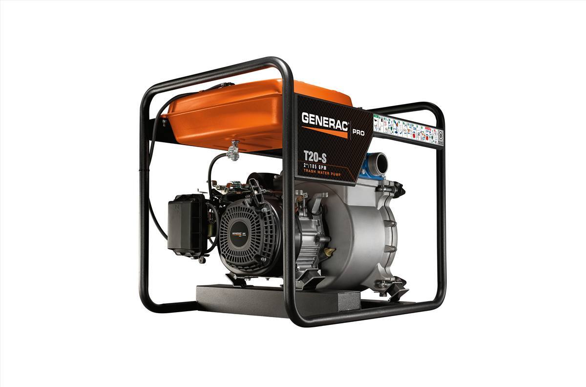 Generac 2' Semi-Trash Pump w/100' discharge hose | Big Bend Tool ...