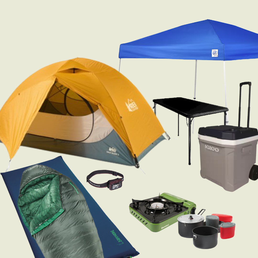 Complete Car Camping 1-Person Kit Rental from Gearhouse Seattle, WA ...